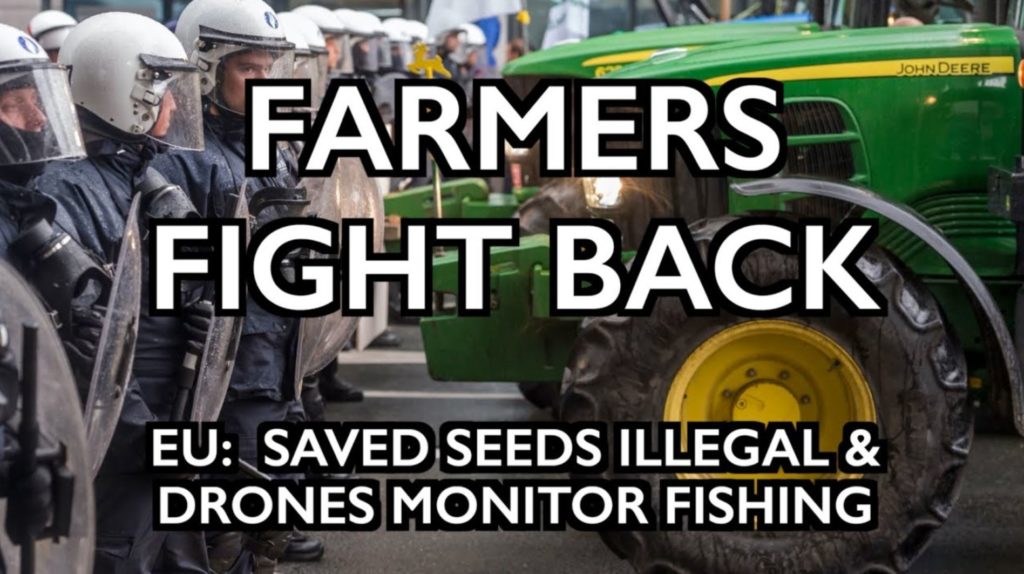 Farmers Fight Back: French, Croatians Protest Seed Law and Takeover of ...